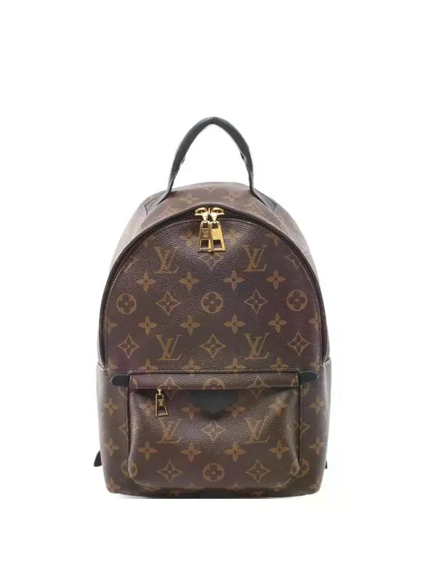 LOUIS VUITTON 2018 Pm Palm Springs Monogram Backpack - Brown