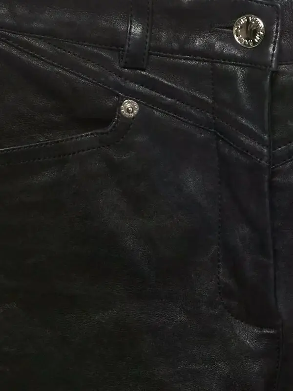 LOUIS VUITTON Skinny-fit Leather Trousers