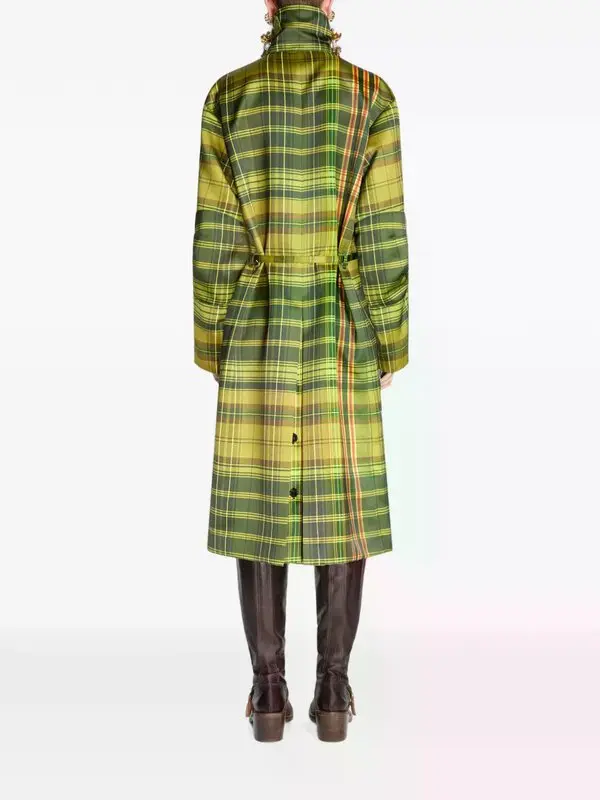 Dries Van Noten Oversized Checked Coat