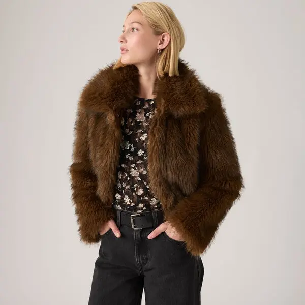 LEVI'S Laney Faux Fur Jacket