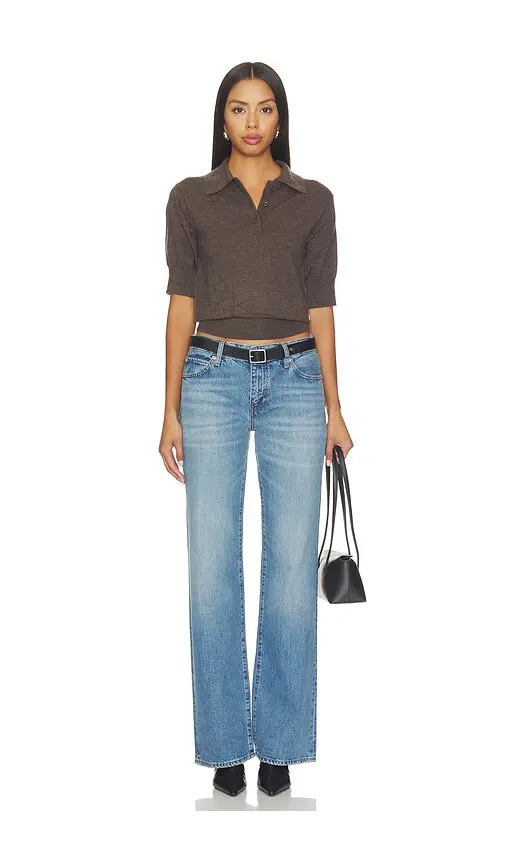 Eterne Journey Cashmere Jersey Short Sleeve Top