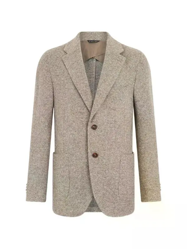 Brooks Brothers Houndstooth Jersey Blazer