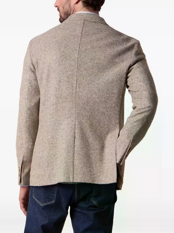 Brooks Brothers Houndstooth Jersey Blazer