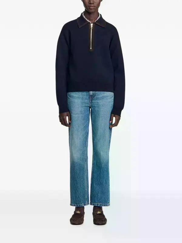 Sandro Quarter-zip Sweatshirt
