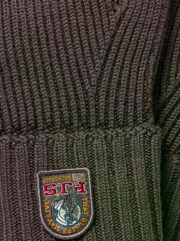 PARAJUMPERS Noez Logo-patch Knitted Gloves