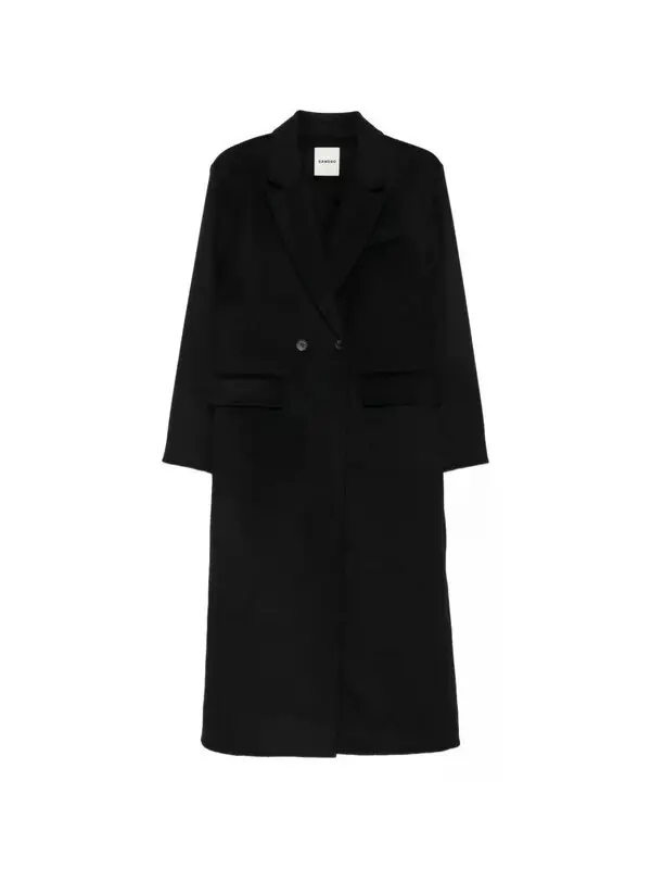 Sandro Stud-embellished Double-breasted Coat