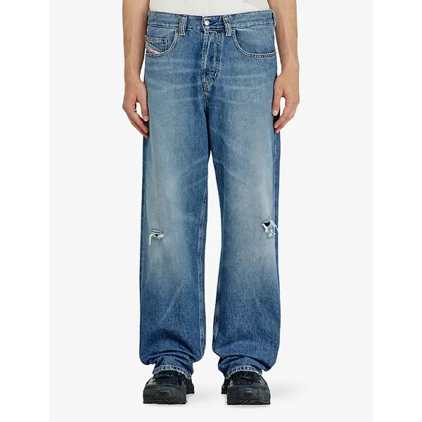 DIESEL® 20 D-macro Relaxed-fit Denim Jeans