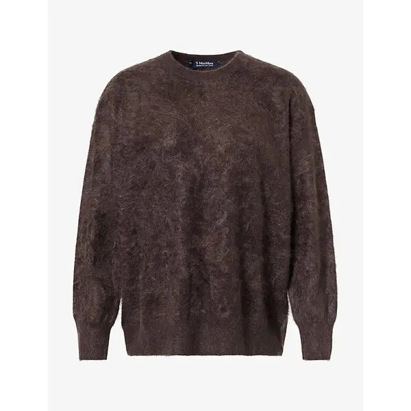 Max Mara Brushed Cashmere Jumper - Brown
