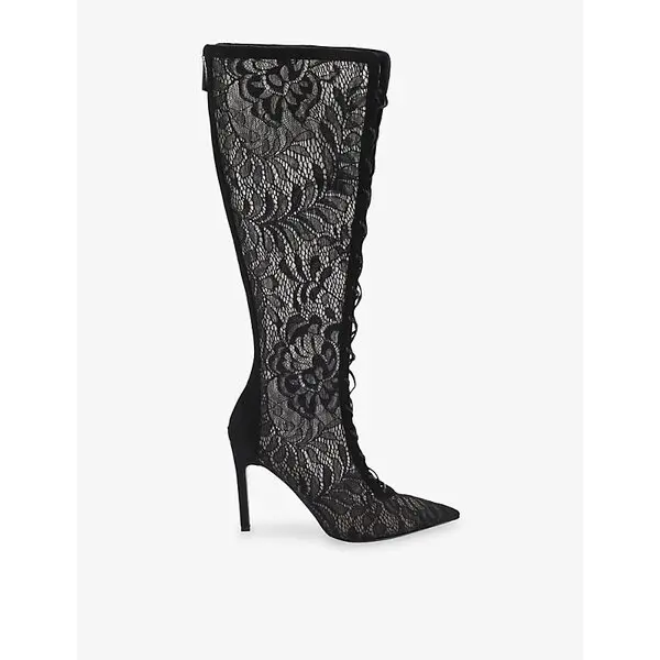 Steve Madden Maxine Lace Heeled High-leg Boots