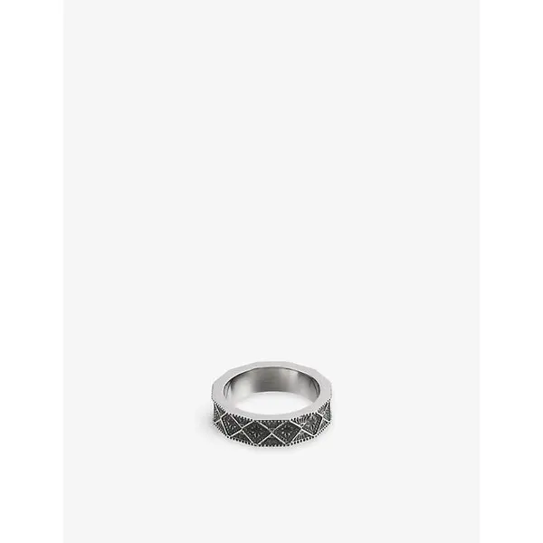CLOCKS AND COLOURS Wraith Stainless Steel Ring