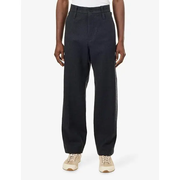 CRAIG GREEN Uniform Brushed Wool Trousers