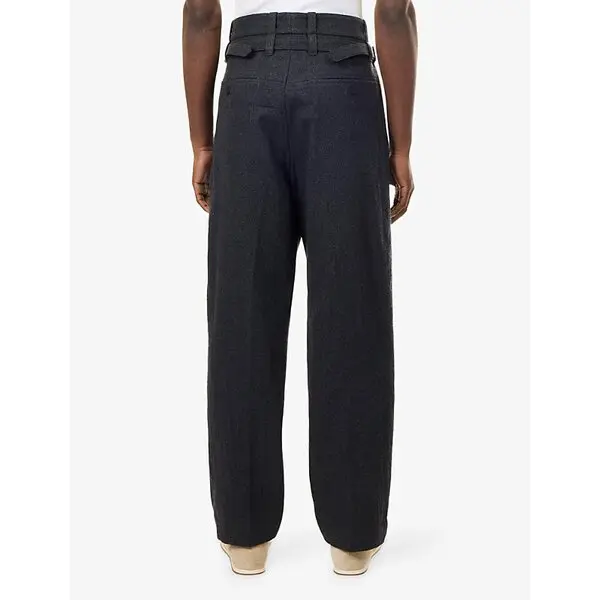 CRAIG GREEN Uniform Brushed Wool Trousers