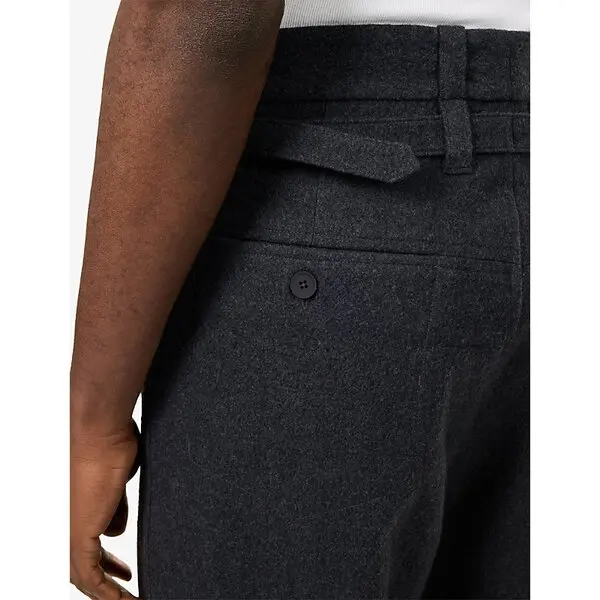 CRAIG GREEN Uniform Brushed Wool Trousers