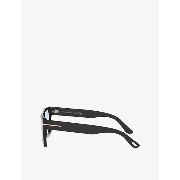 TOM FORD Tr002347 Square-frame Acetate Sunglasses - Black