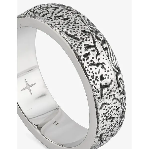 CLOCKS AND COLOURS Rupture Stainless Steel Ring