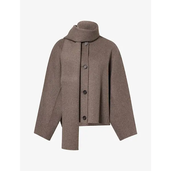 Max Mara Cropped Wool Jacket