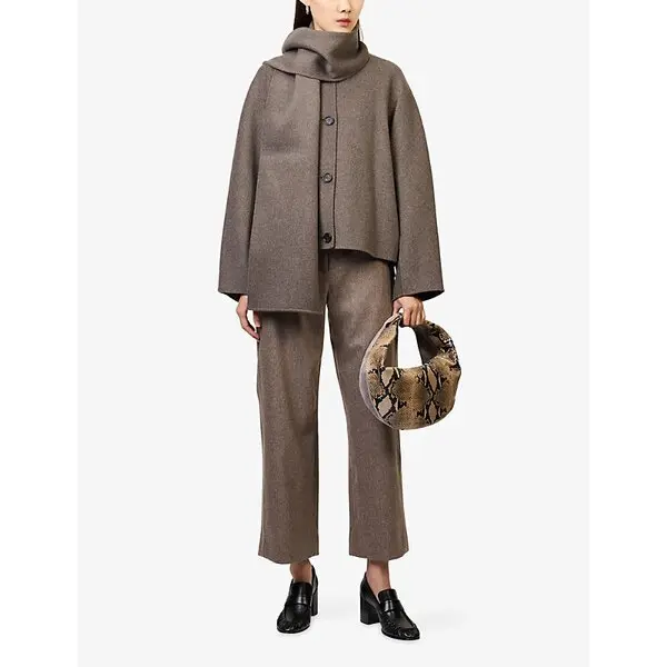 Max Mara Cropped Wool Jacket