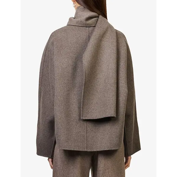 Max Mara Cropped Wool Jacket