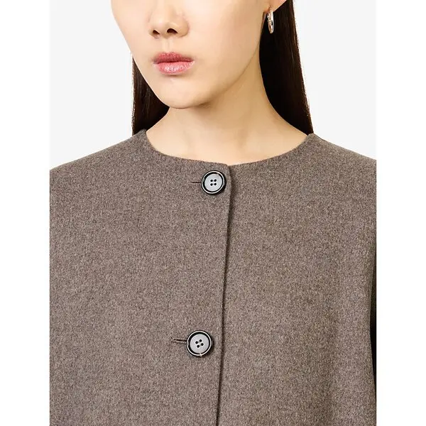 Max Mara Cropped Wool Jacket