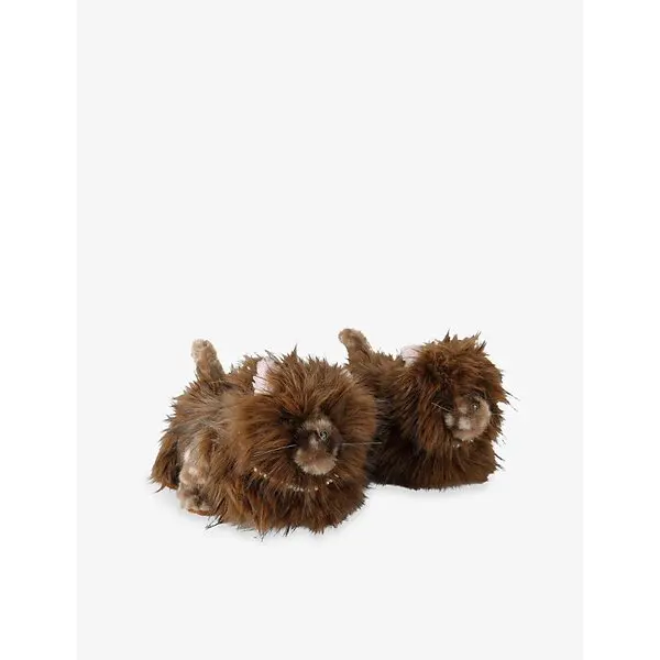 Kurt Geiger Purr Faux-fur Slippers