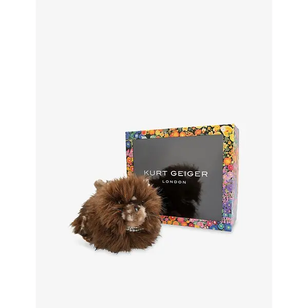 Kurt Geiger Purr Faux-fur Slippers