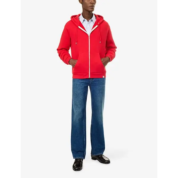 TOTEME Zip Cotton-jersey Hoodie