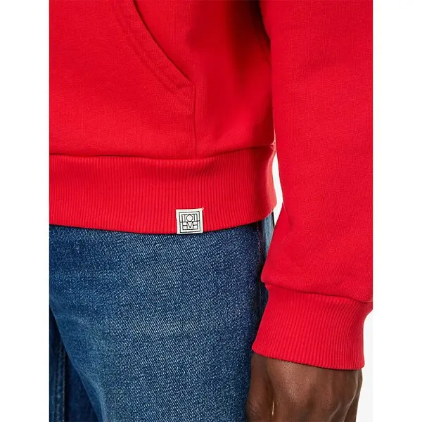 TOTEME Zip Cotton-jersey Hoodie