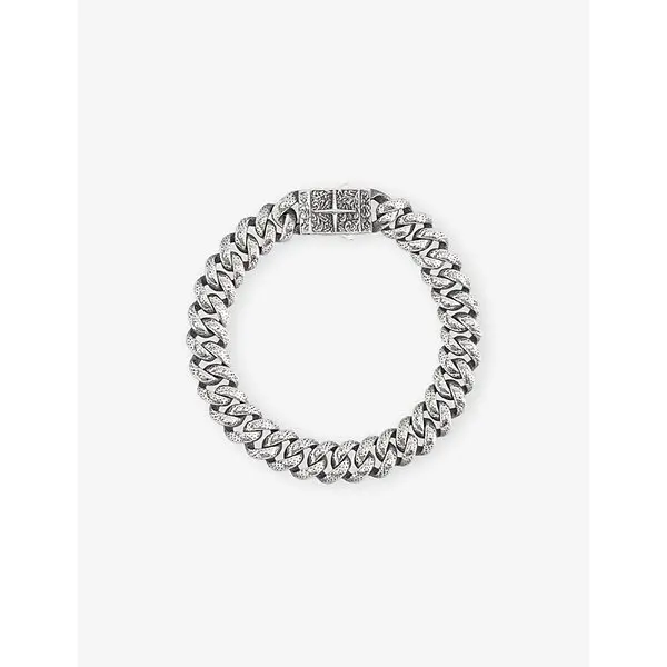 CLOCKS AND COLOURS Empire 10mm Stainless Steel Bracelet - Silver