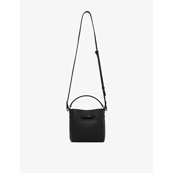 Strathberry Corda Mini Leather Bucket Bag