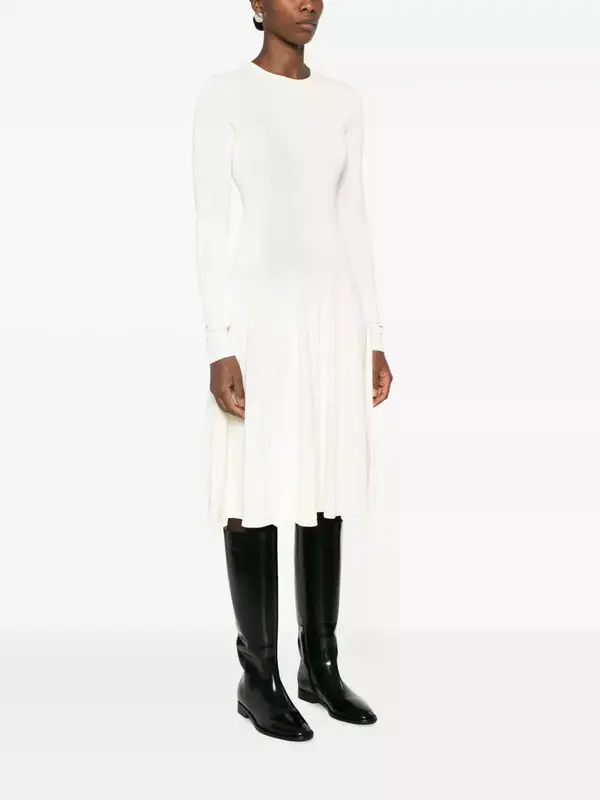 TOTEME Sculpted Knit Midi Dress
