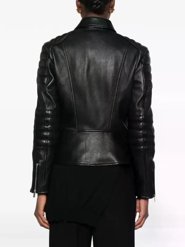 TOTEME Leather Biker Jacket