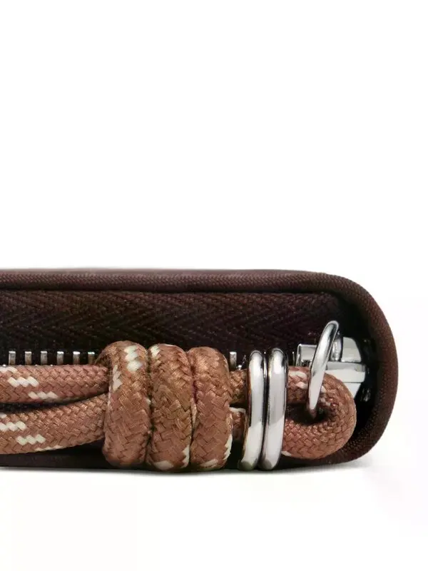 Bimba Y Lola Large Mocha Nylon Wallet