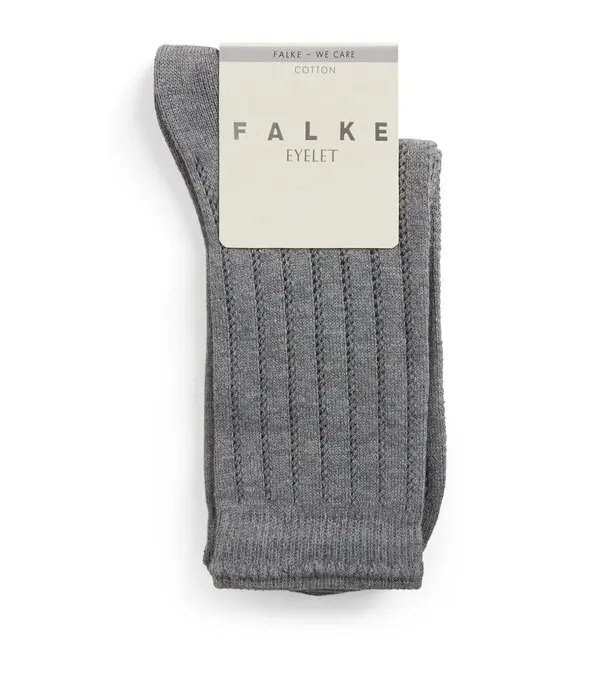Falke Eyelet Ankle Socks - Grey