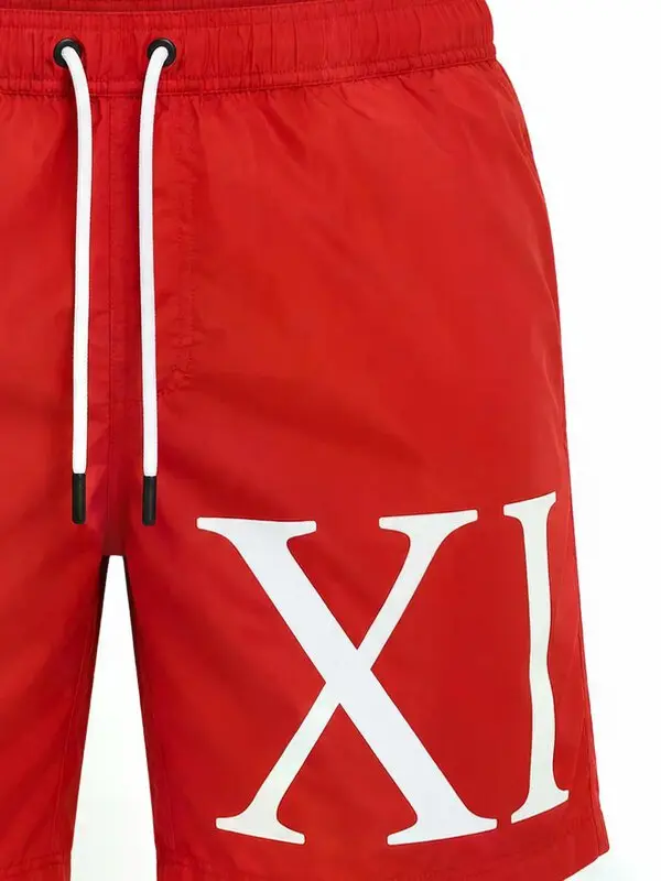 BIKKEMBERGS Logo-print Swim Shorts