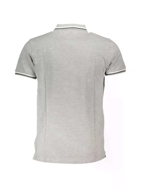 Roberto Cavalli Logo-print Striped-trim Polo Shirt