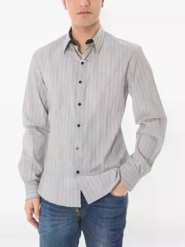 Costume National White Cotton Shirt