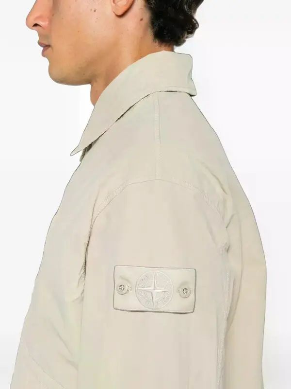 Stone Island Ghost Logo-patch Jacket