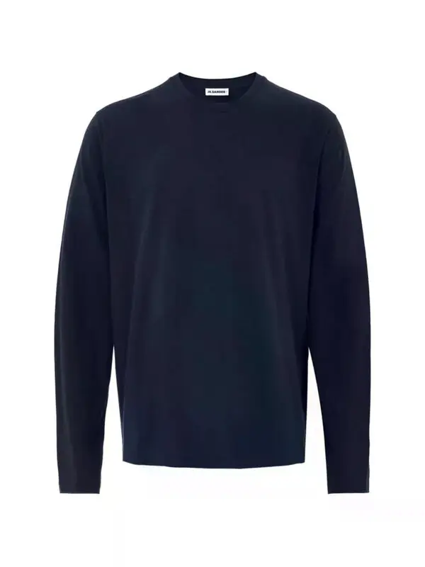 JIL SANDER Logo-embroidered Long-sleeved T-shirt