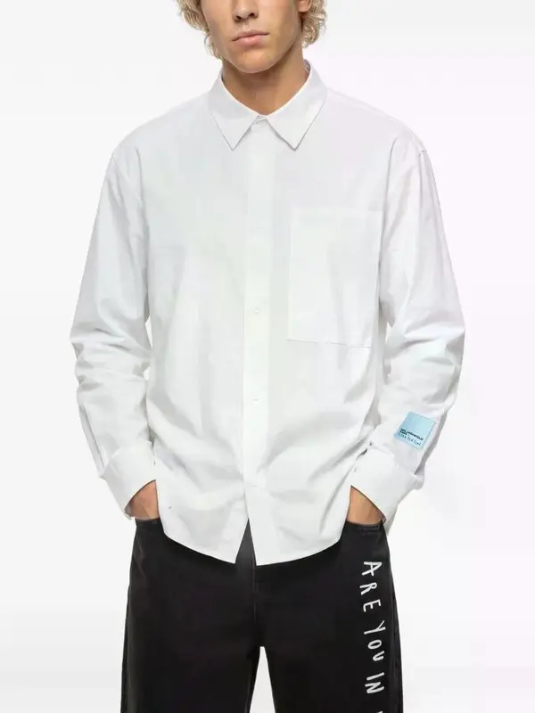 Karl Lagerfeld X Pietro Terzini Boxy Poplin Shirt