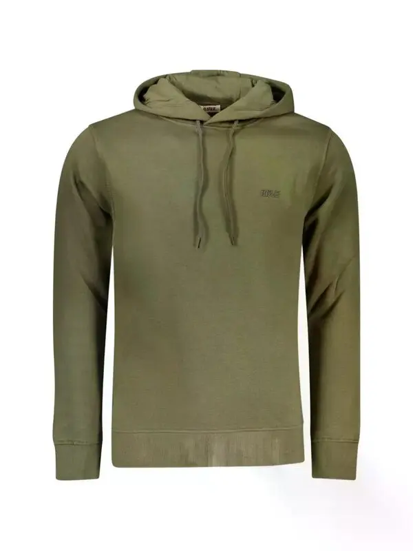 RIFLE Logo-embroidered Drawstring Hoodie