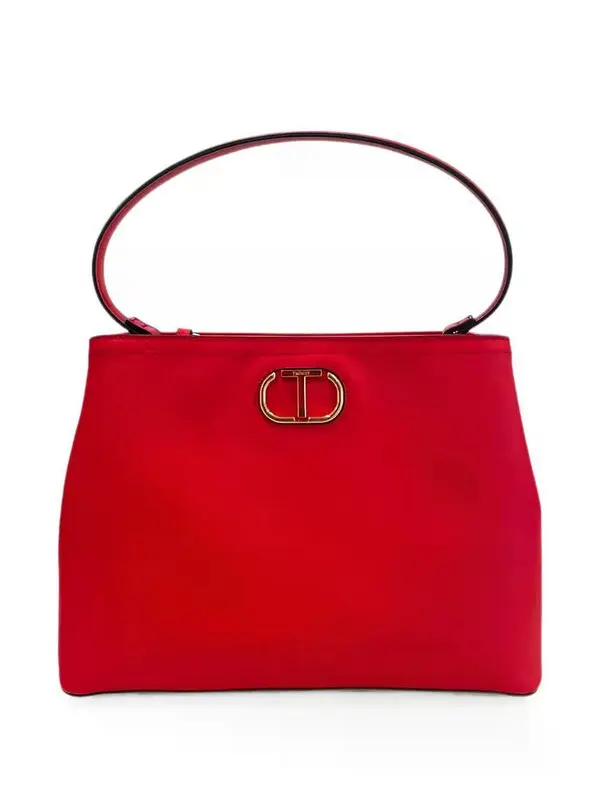 TWINSET Logo-plaque Shoulder Bag - Red