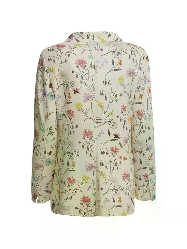 CIRCOLO 1901 Wildflower Single-breasted Blazer - Neutrals