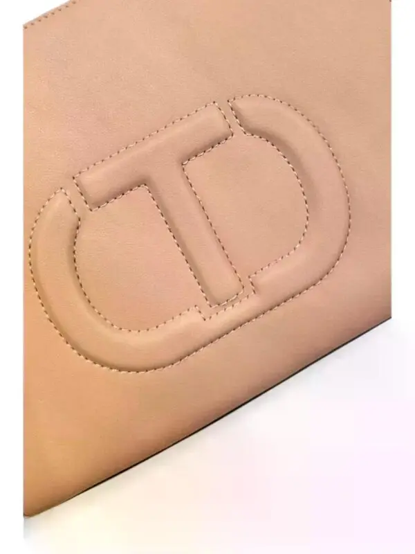TWINSET Tassel-detail Logo-embossed Shoulder Bag