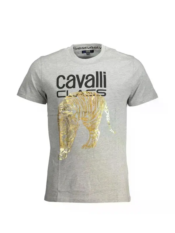 Roberto Cavalli Tiger-print Short-sleeve T-shirt