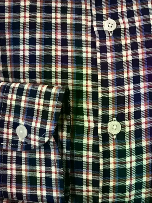 BALDININI Check-pattern Button-down Shirt