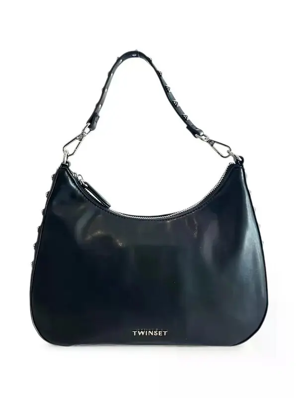 TWINSET Studded Shoulder Bag - Black