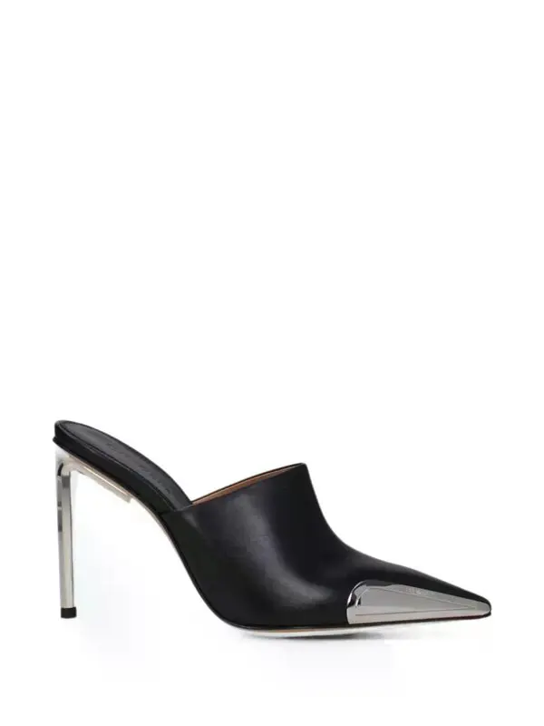 Off-White Metal-tip Leather Pumps