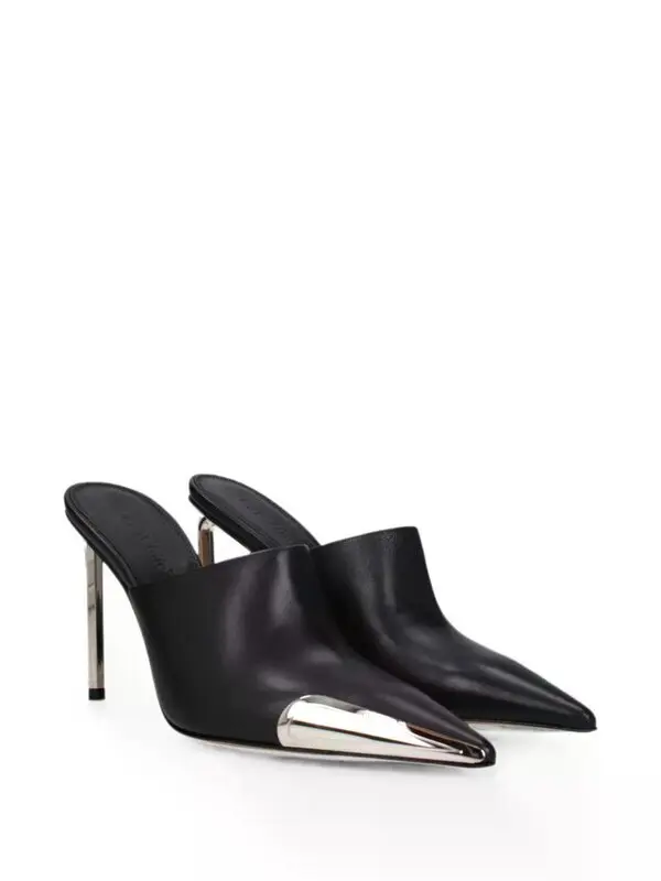 Off-White Metal-tip Leather Pumps