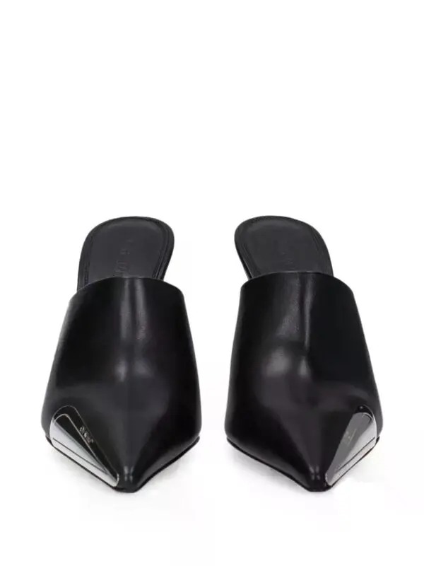 Off-White Metal-tip Leather Pumps