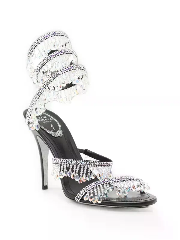 Rene Caovilla 105mm Chandelier Sandals